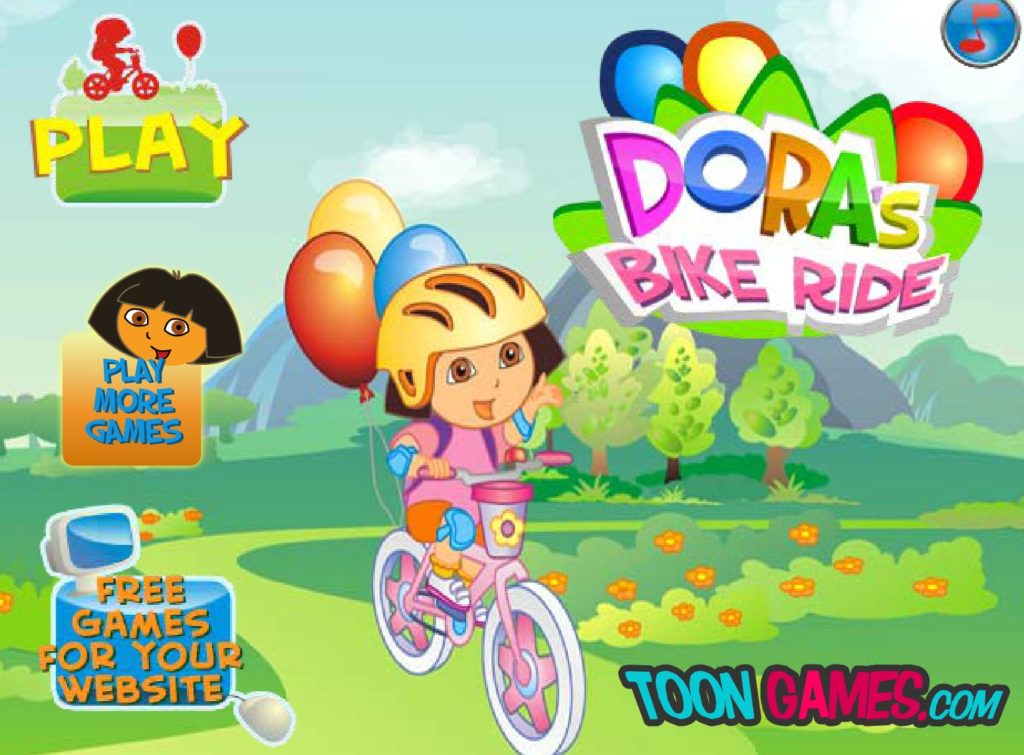 dora-bike-ride - DoomsPlay Games