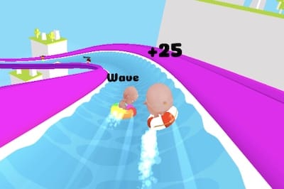 Aquapark Water Slide.IO Game Unblocked - DoomsPlay Games